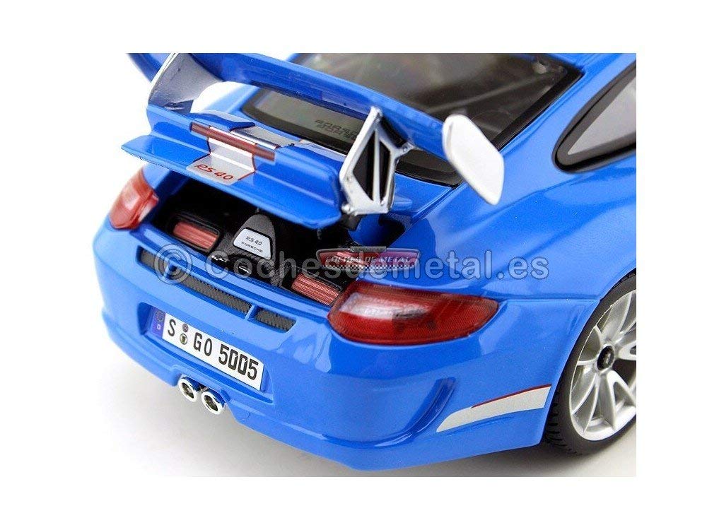 Bburago 11036BL Porsche 911 GT3 RS 4.0 Blue 1/18 Diecast Car Model