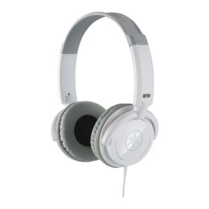 yamaha hph-100wh dynamic closed-back headphones, white