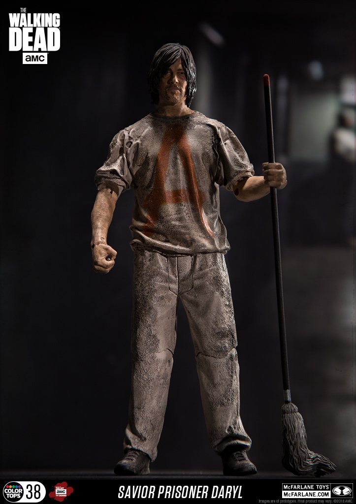 McFarlane Toys The Walking Dead TV Savior Prisoner Daryl Collectible Action Figure