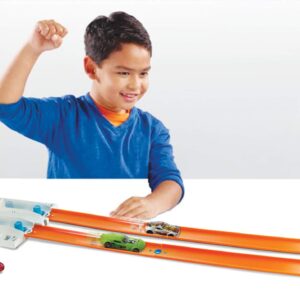 Hot Wheels Track Builder 2-Lane Launcher Playset