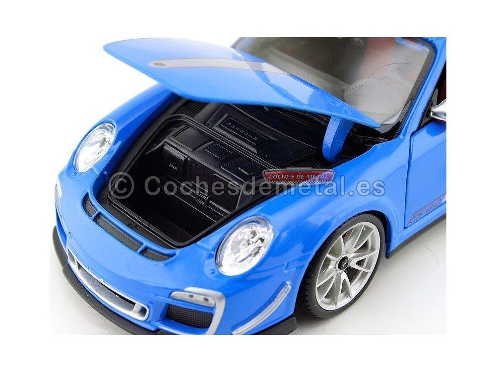 Bburago 11036BL Porsche 911 GT3 RS 4.0 Blue 1/18 Diecast Car Model