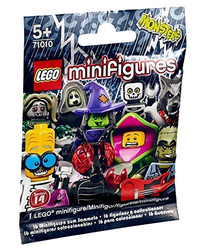 LEGO minifigs [Series 14] Plant Monster ¦ Bonus (one Mini fig Head) with