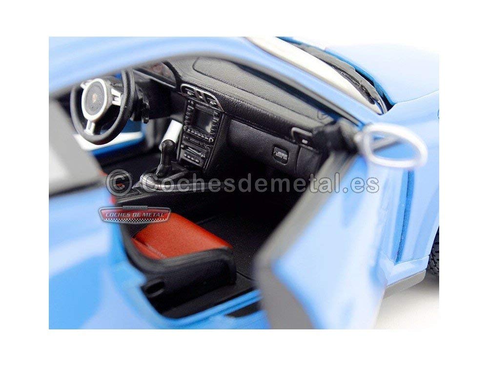 Bburago 11036BL Porsche 911 GT3 RS 4.0 Blue 1/18 Diecast Car Model