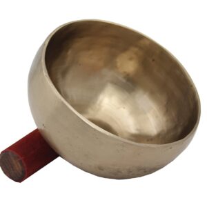 DharmaObjects Hand Hammered Zen 5 Inches Singing Bowl/Mallet/Cushion Set