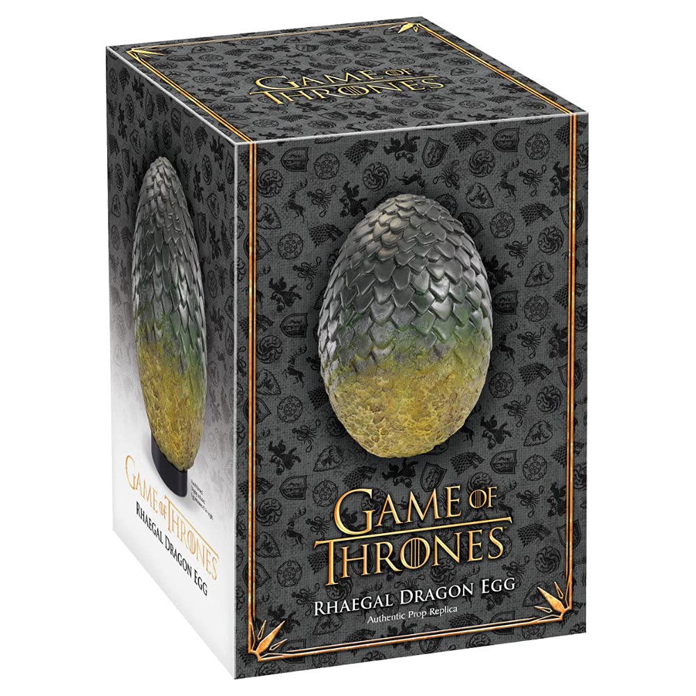 The Noble Collection Game of Thrones Rhaegal Egg - Green