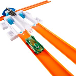 Hot Wheels Track Builder 2-Lane Launcher Playset