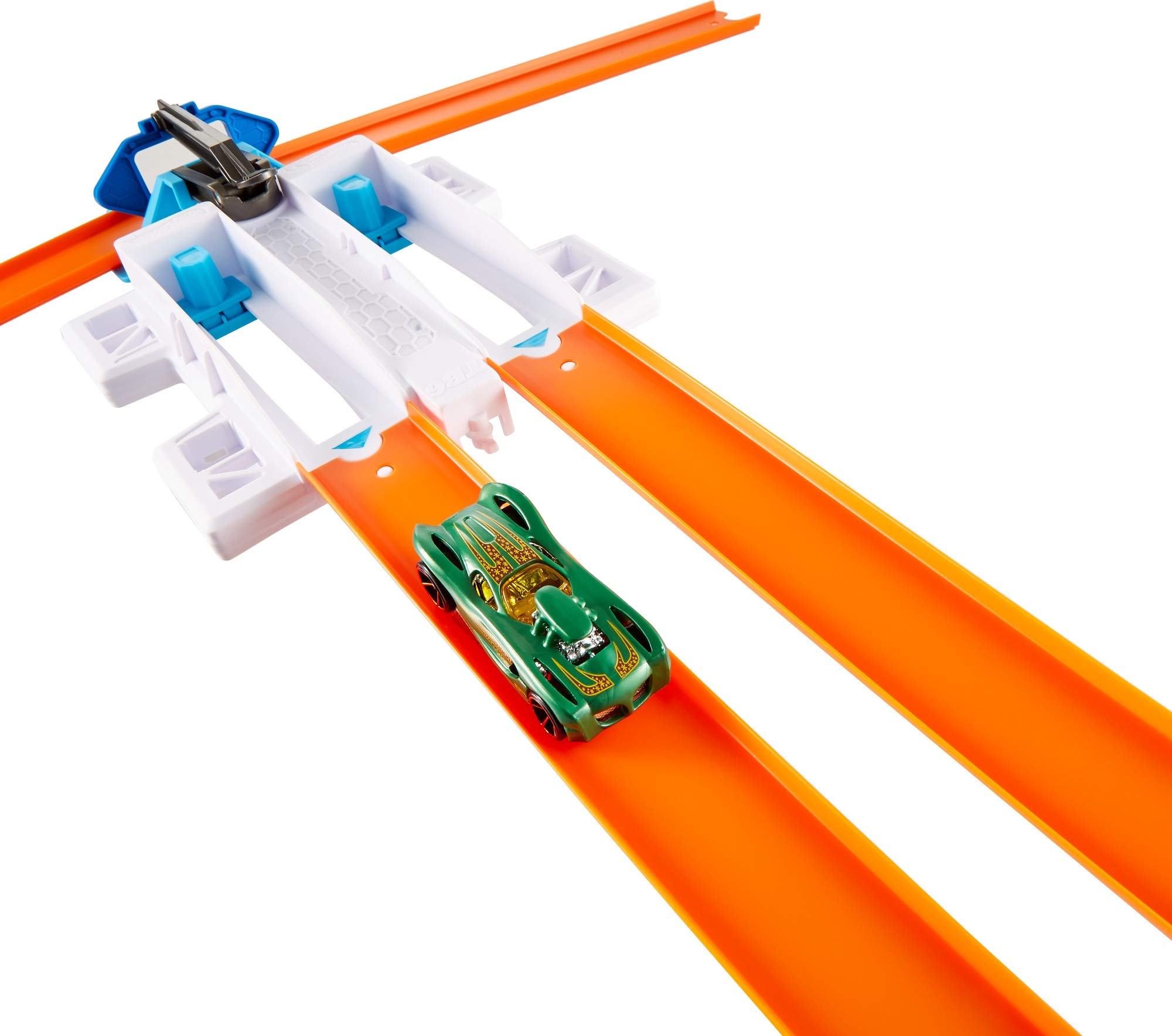 Hot Wheels Track Builder 2-Lane Launcher Playset