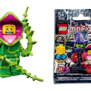 LEGO minifigs [Series 14] Plant Monster ¦ Bonus (one Mini fig Head) with