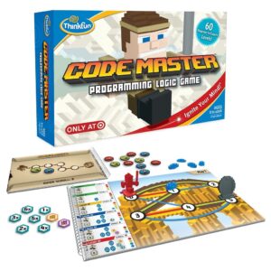 thinkfun code master programming logic game and stem toy – teaches programming skills through fun gameplay