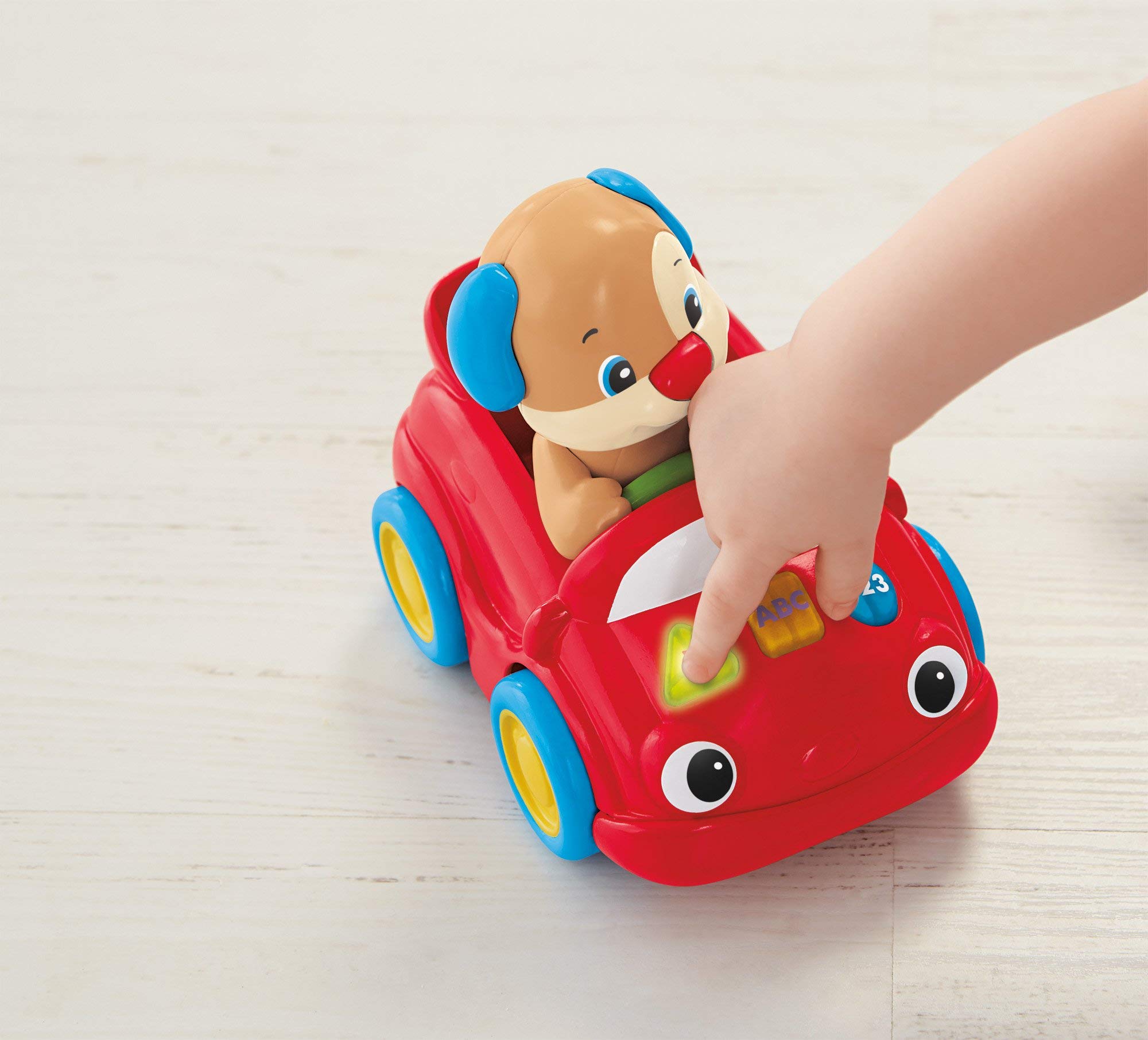 Fisher-Price Laugh & Learn Puppy's Smart Stages Push Car