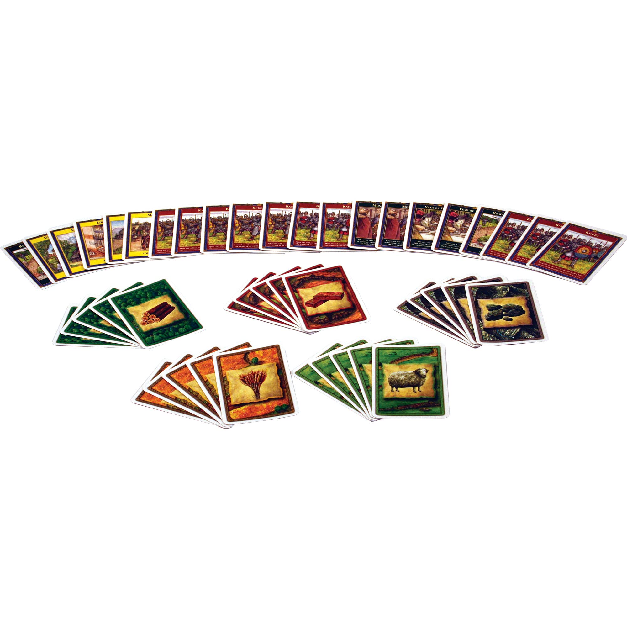 CATAN Replacement Game Cards - Complete Set of 120 Game Cards for Use with the CATAN Board Game (Sold Separately), Official Board Game Accessories Made by CATAN Studio