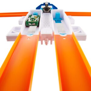 Hot Wheels Track Builder 2-Lane Launcher Playset