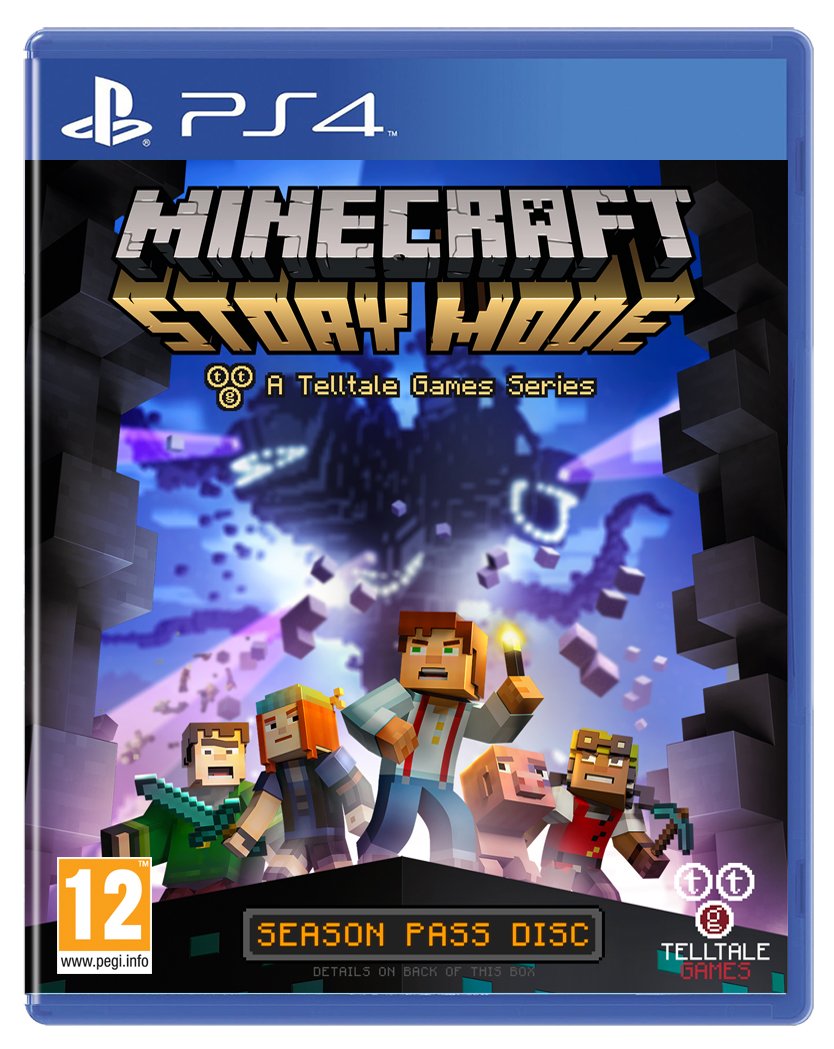 Minecraft: Story Mode - A Telltale Game Series - Season Disc (PS4)