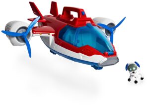 paw patrol, lights and sounds air patroller plane