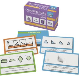 Didax Educational Resources Common Core Collaborative Cards-Geometry