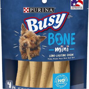 Purina Busy Bones Dog Treats Beef 6.5 Oz