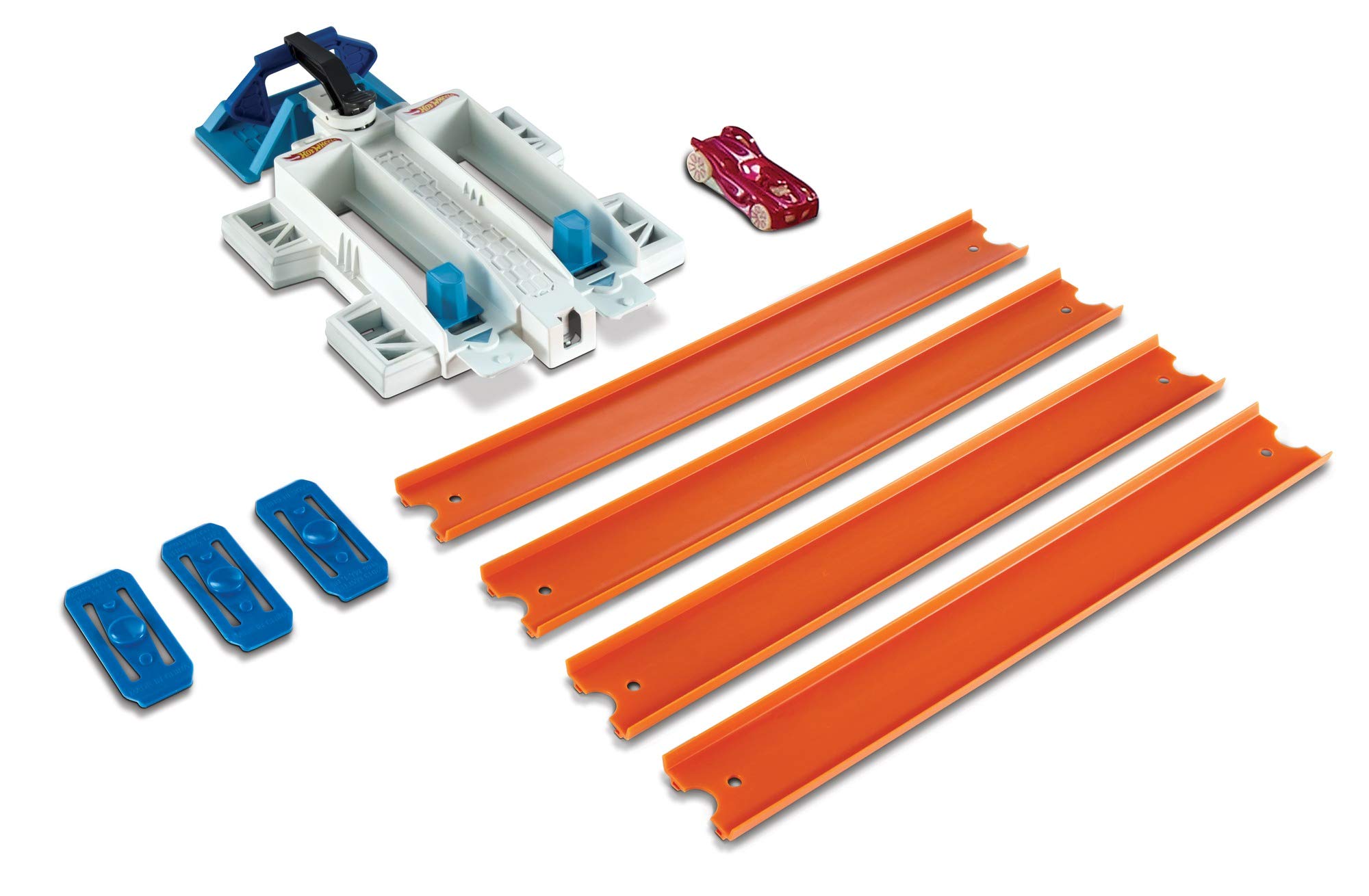 Hot Wheels Track Builder 2-Lane Launcher Playset