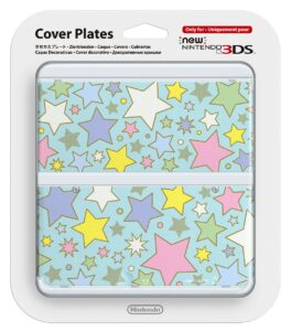 nintendo 3ds customized plate no.064 (colorful star) japan ver.