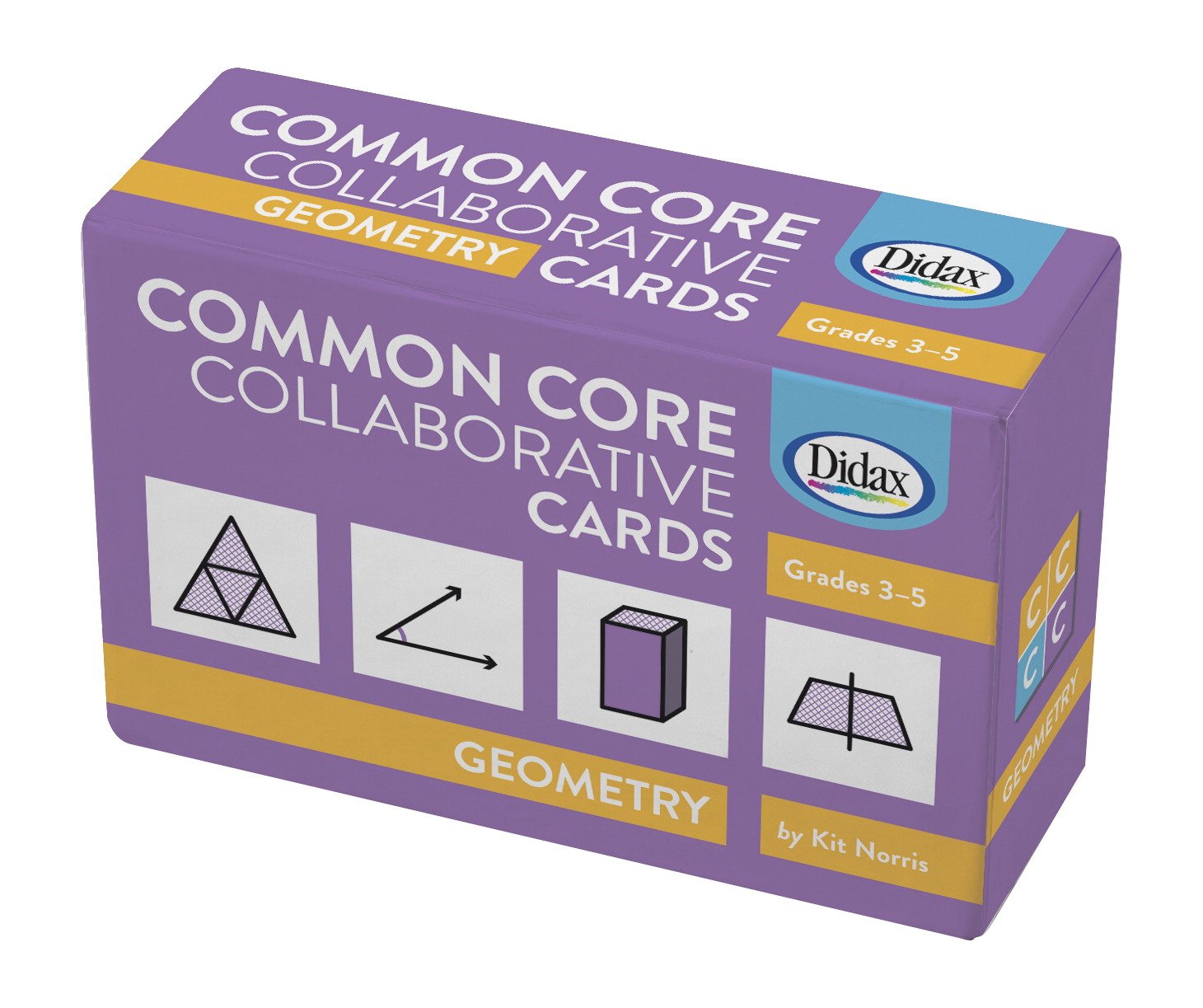 Didax Educational Resources Common Core Collaborative Cards-Geometry