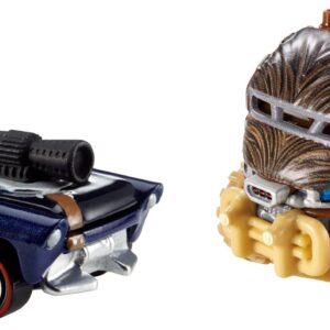 Hot Wheels Star Wars Chewbacca and Han Solo Character Car (2-Pack)