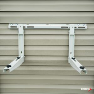 Diversitech Hef-T-Bracket wall mount for Mini Split Air Conditioner Units, max weight 500lbs with 21" arm length & 34" wall bar length