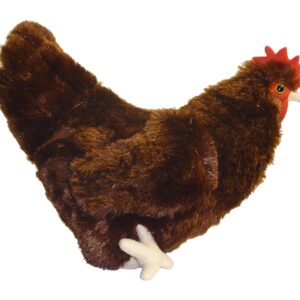 Adore 12" Standing Rosie The Hen Chicken Plush Stuffed Animal Toy