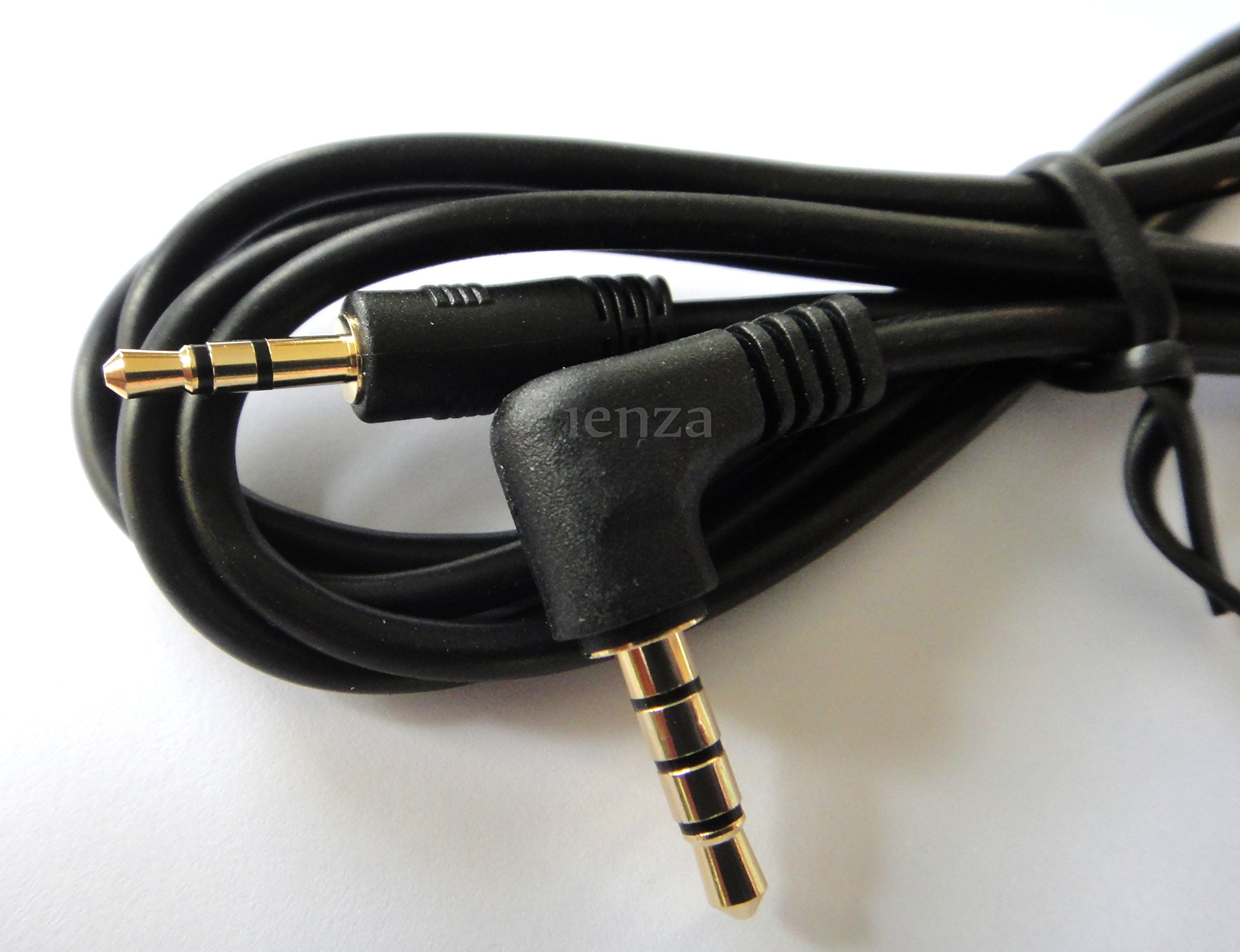 Chat Talkback Audio Cable for PS4, Turtle Beach Headsets, Astro MixAmp and A50 (Angled)