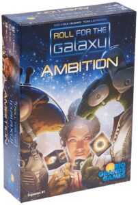 rio grande games roll for the galaxy board game: ambition expansion