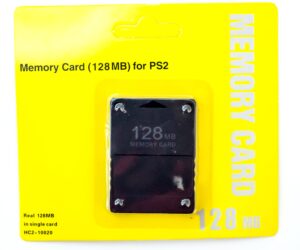 old skool 128mb memory card game memory card for sony play station 2 ps2