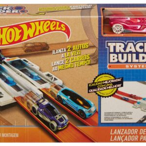 Hot Wheels Track Builder 2-Lane Launcher Playset