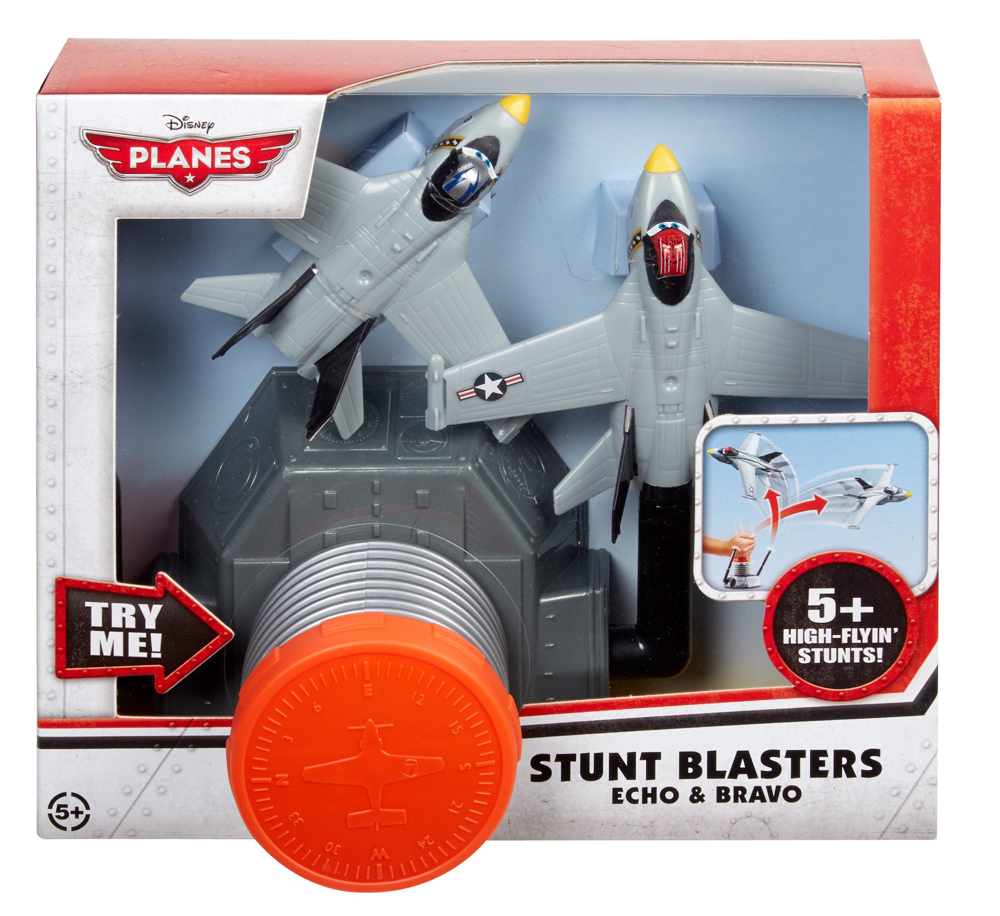 Mattel Disney Planes Stunt Blasters Jolly Wrenches Dusty & Skipper (2-Pack)