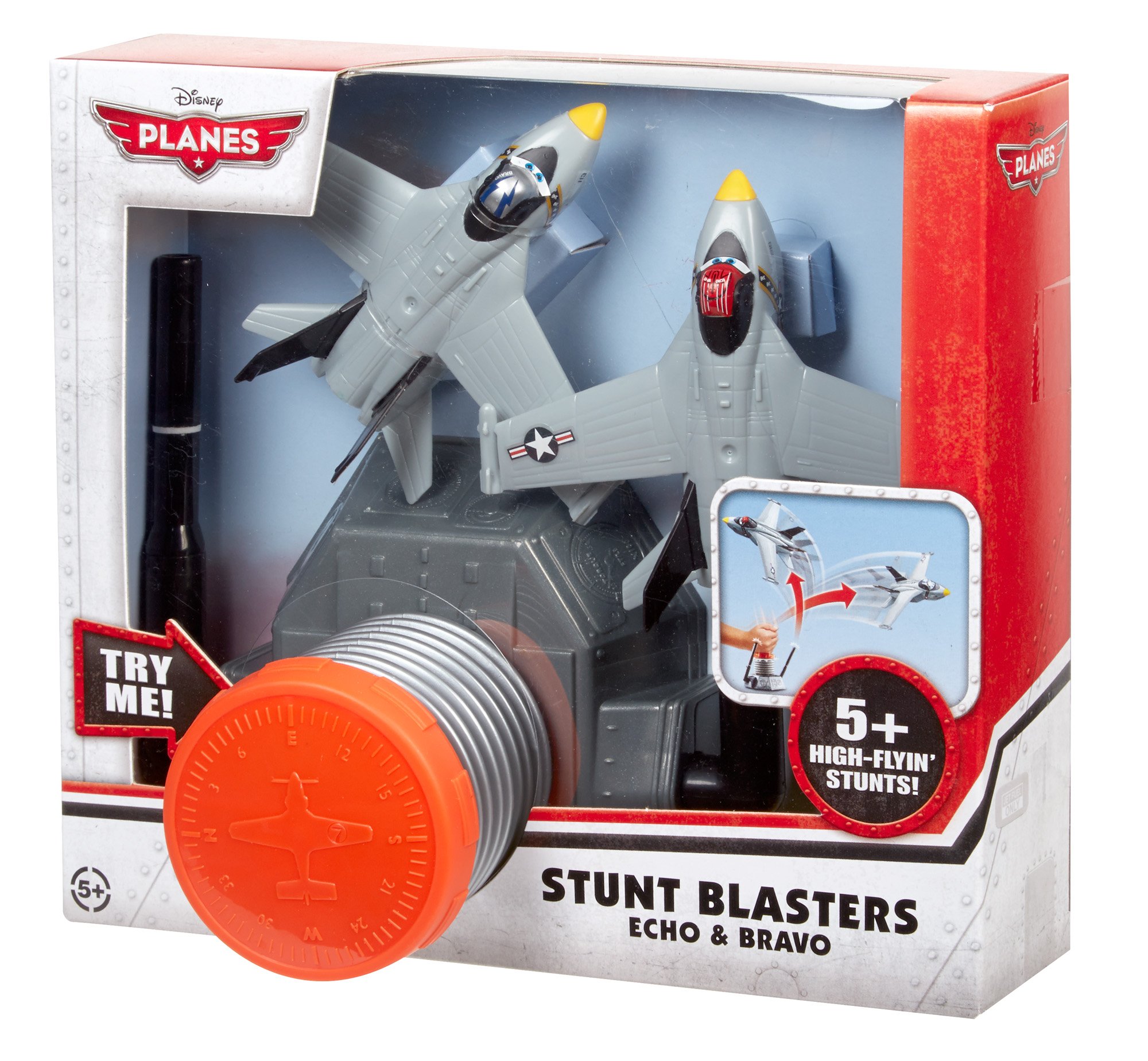 Mattel Disney Planes Stunt Blasters Jolly Wrenches Dusty & Skipper (2-Pack)