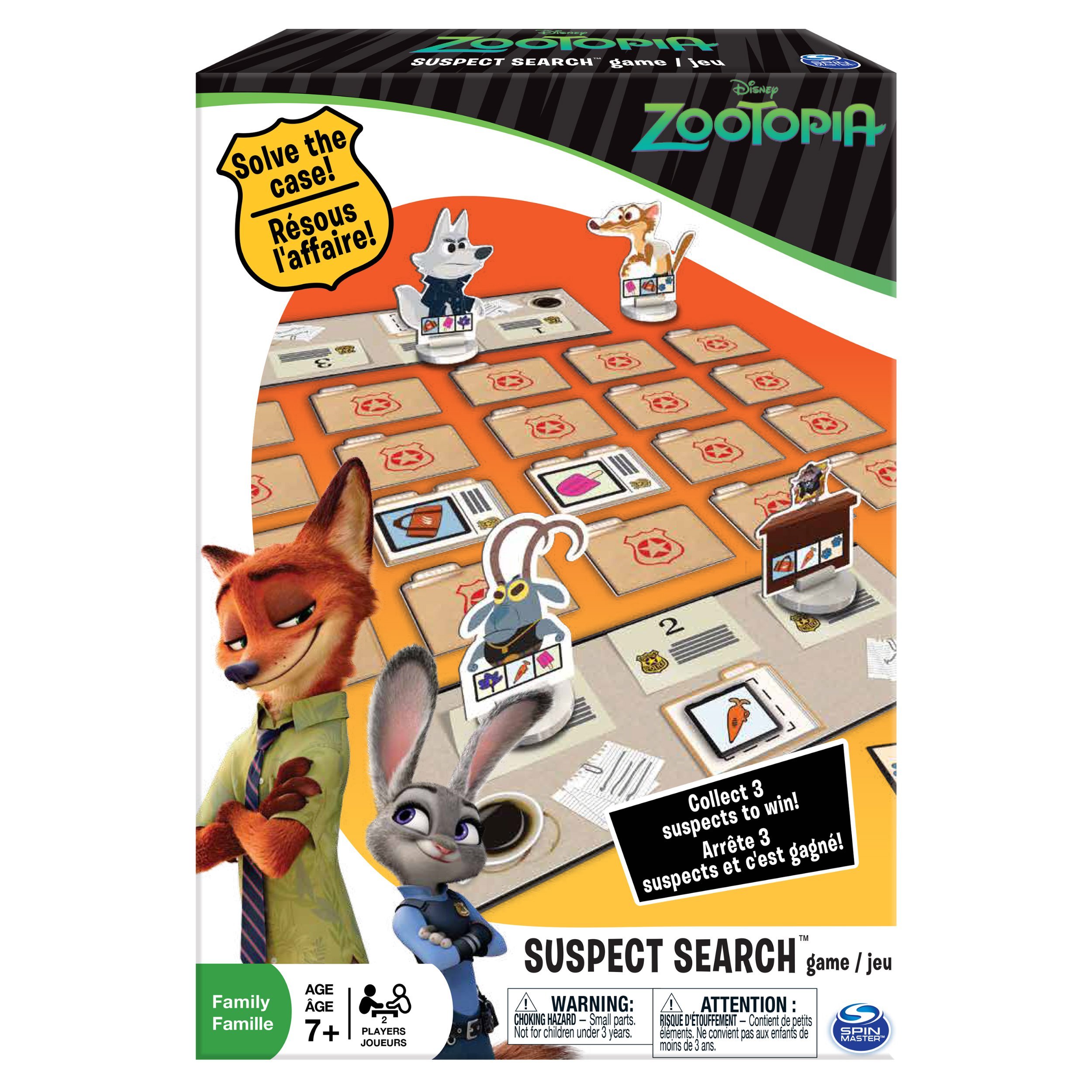 Zootopia Zoo Clues Board Game