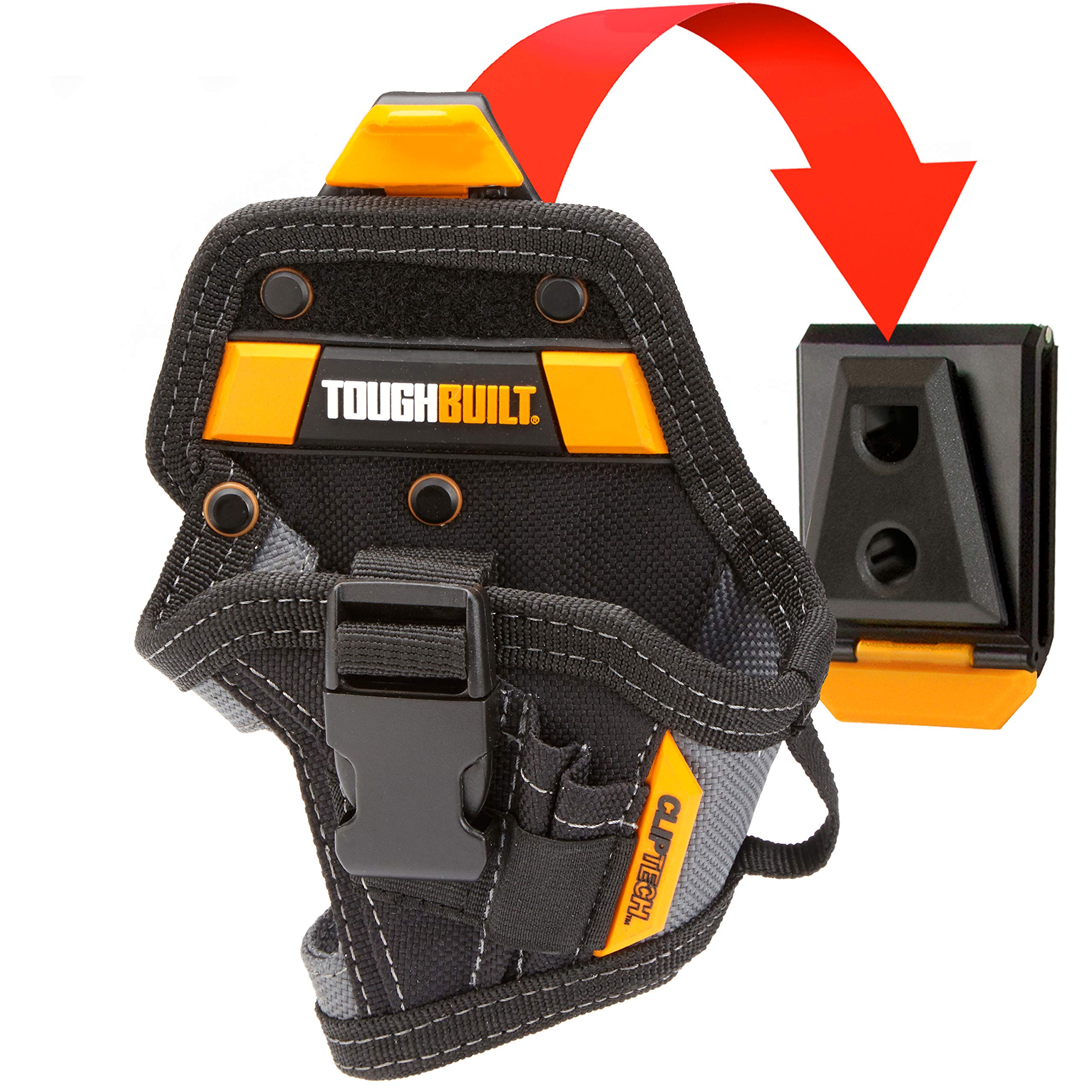 TOUGHBUILT TOU-CT-20-S TB-CT-20-S Drill Holster Lithium Ion, Black, Small