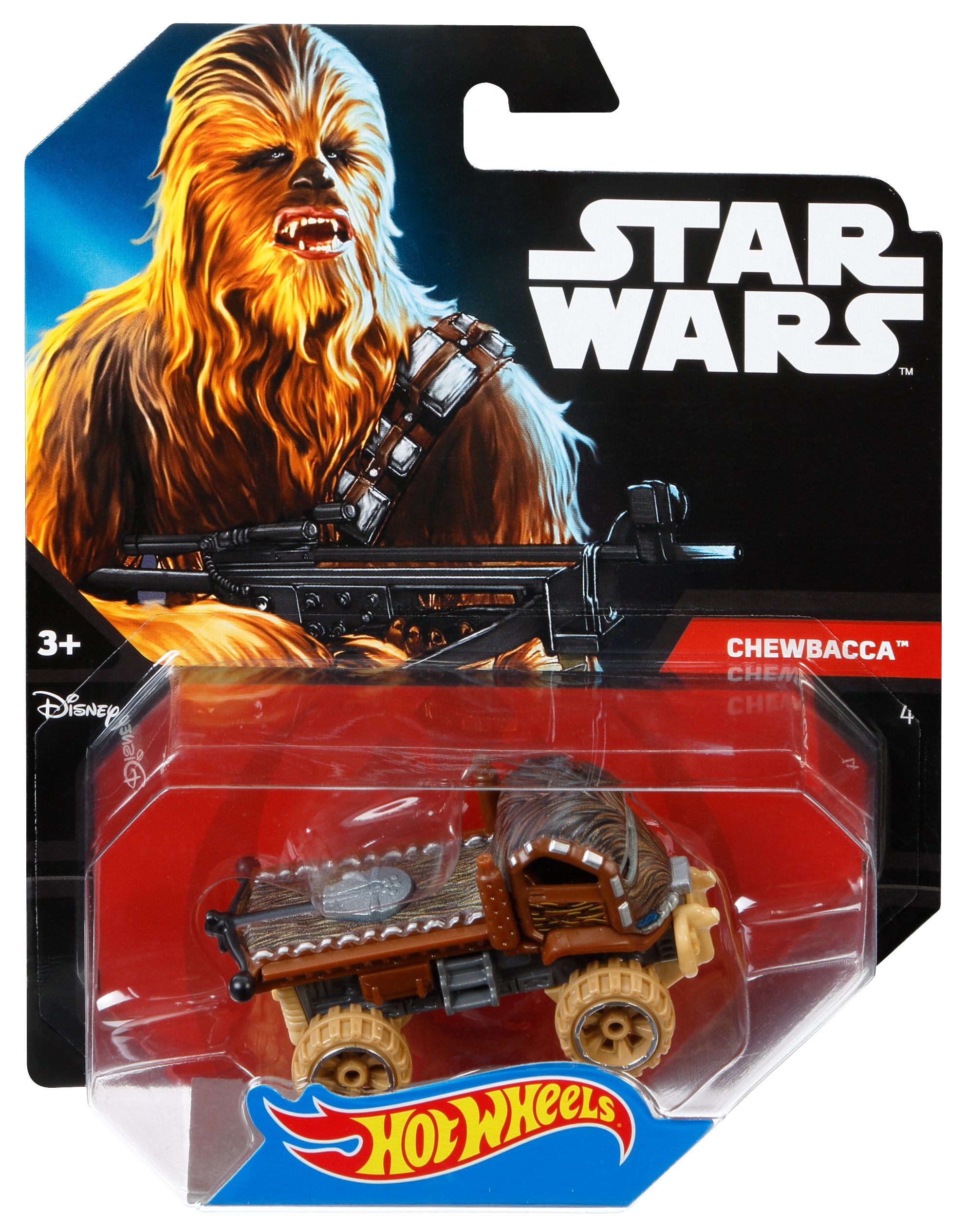 Hot Wheels Star Wars Chewbacca Character Car