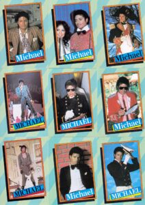 michael jackson series 2 1984 topps complete base card set of 33 no stickers mu