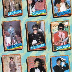 Michael Jackson Series 2 1984 Topps Complete Base Card Set of 33 No Stickers MU