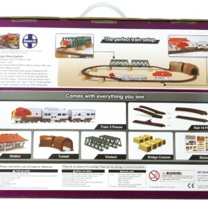 LEC USA 1950 Santa Fe Super Chief F7 EMD Battery Operated Train Set