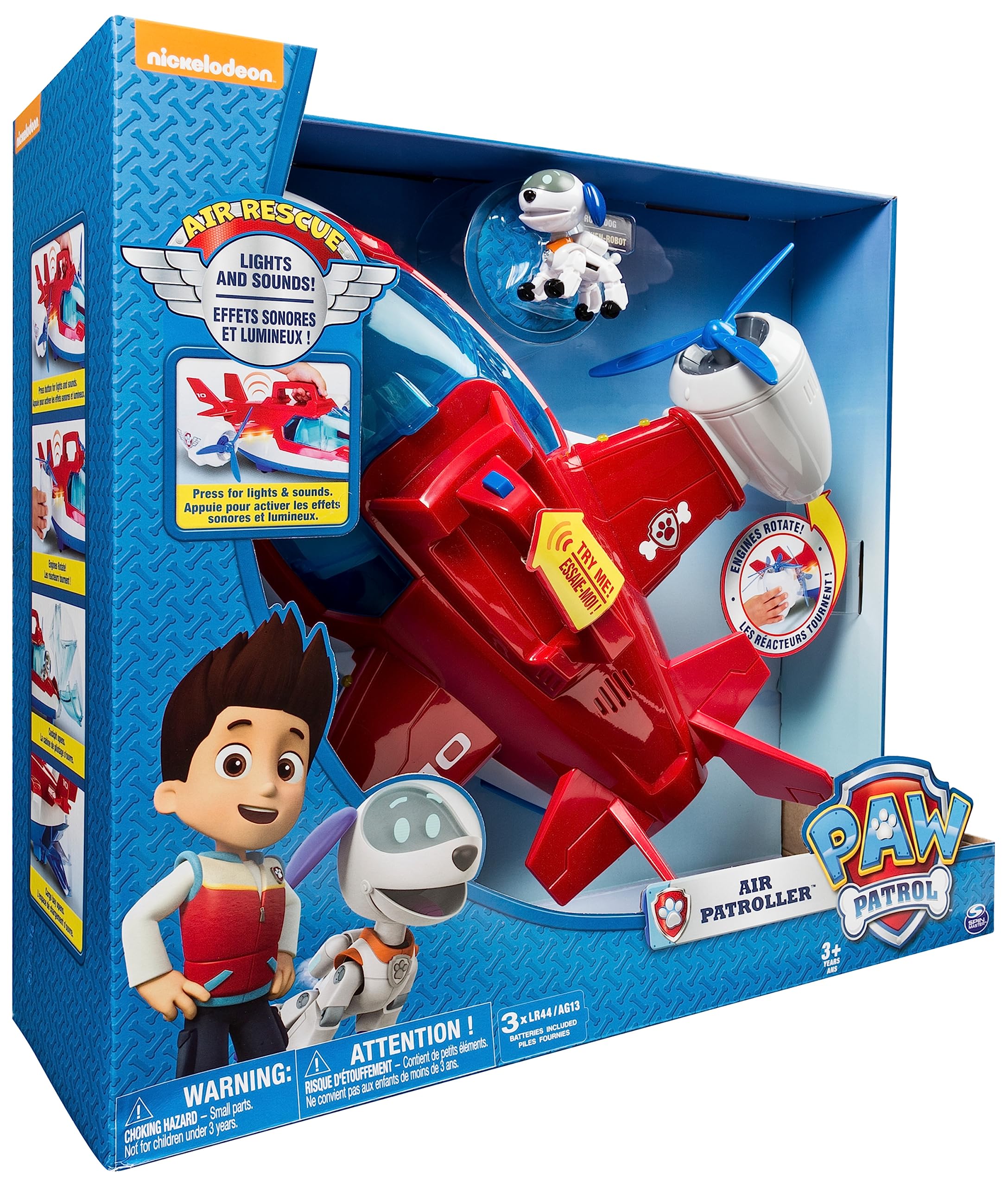 Paw Patrol, Lights and Sounds Air Patroller Plane