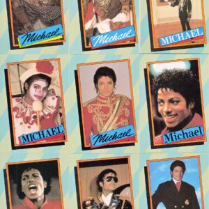 Michael Jackson Series 2 1984 Topps Complete Base Card Set of 33 No Stickers MU