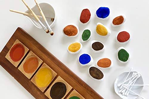 The Natural Earth Paint Kit | Non- Toxic | Made for Kids | Vegan | 6 Bright Colors | All Ages