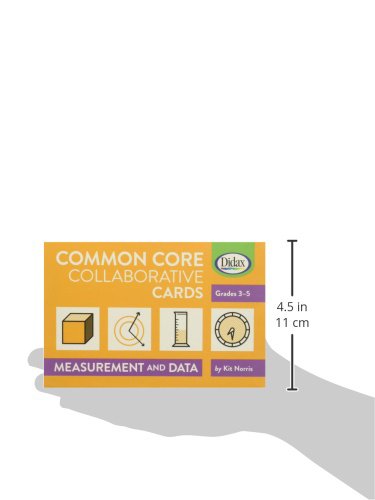 Didax Educational Resources Common Core Collaborative Cards-Measurement and Data