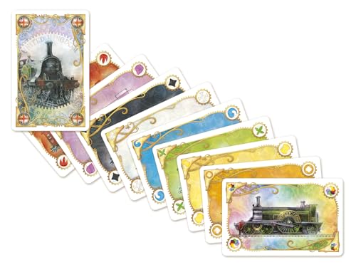 Ticket to Ride United Kingdom + Pennsylvania Board Game EXPANSION - Strategy Game, Family Game for Kids & Adults, Ages 8+, 2-5 Players, 30-60 Minute Playtime, Made by Days of Wonder