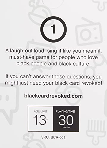 Black Card Revoked: Original Flavor - Celebrate Black Culture with America’s 1st Black Culture Trivia Game | The Original Black Culture Game | Perfect for Every Cookout, Game Night & Holiday