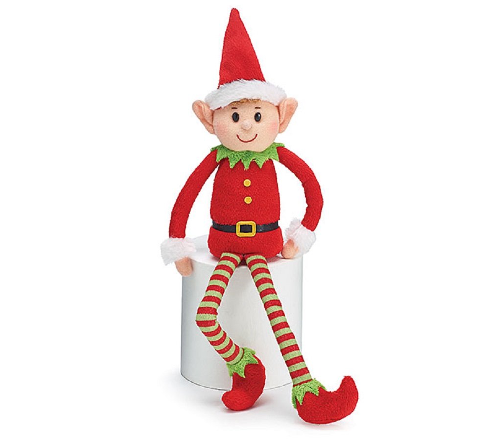 Plush Little Elf Soft Stuffed Santa Helper