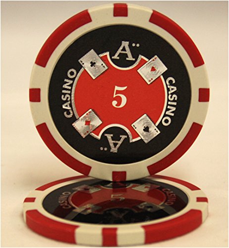 MRC 1000 pcs Ace Casino Poker Chips Set with Aluminum Case Custom Build