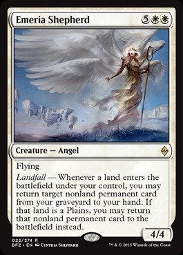 Magic The Gathering - Emeria Shepherd (022/274) - Battle for Zendikar