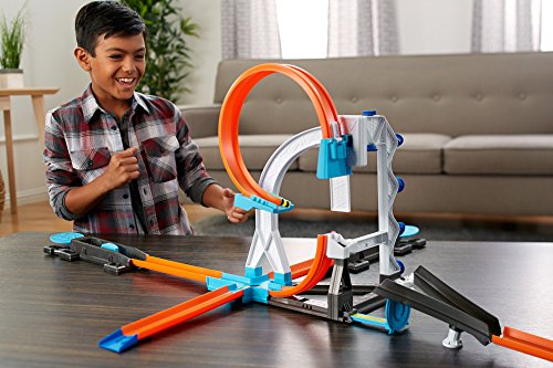 Hot Wheels DLF28 Track Builder System Stunt Kit Playset [Amazon Exclusive]