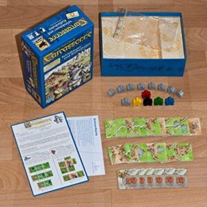 Carcassonne Inns & Cathedrals Expansion - Tile-Laying Medieval Board Game, Ages 7+, 2-6 Players, 45 Min Playtime by Z-Man Games