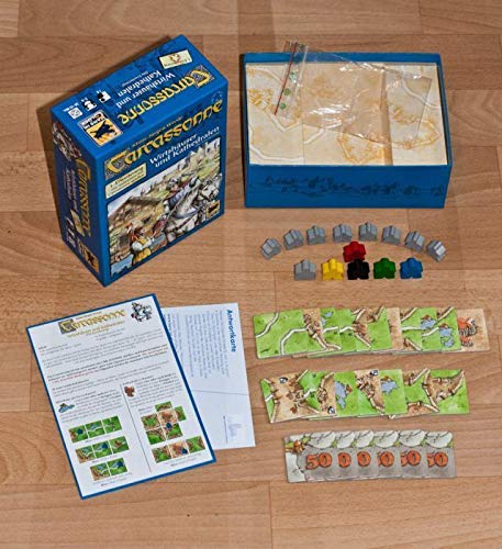 Carcassonne Inns & Cathedrals Expansion - Tile-Laying Medieval Board Game, Ages 7+, 2-6 Players, 45 Min Playtime by Z-Man Games